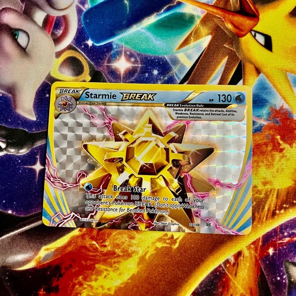 Pokemon | Other | Pokmon Starmie Break Card Xy Evolutions New | Poshmark